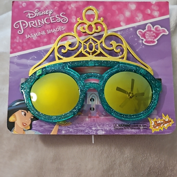 Disney | Costumes | Disney Princess Jasmine Tiara Sunglasses Green ...